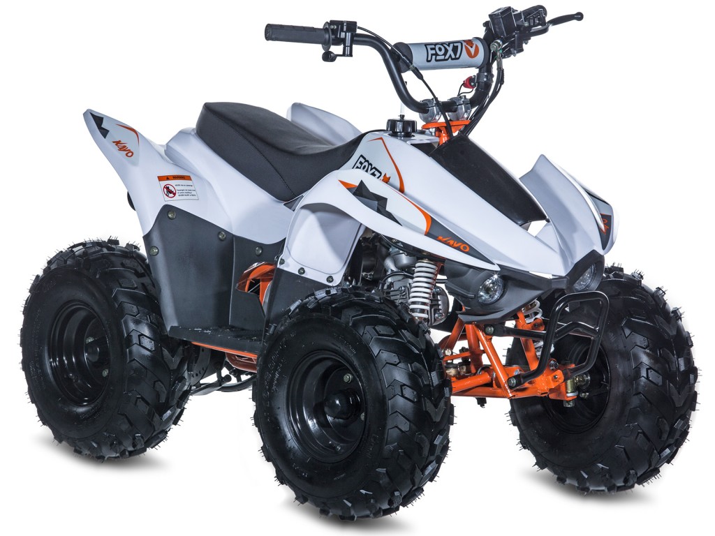 Kayo Fox 70 White ATV | Grips Bikes