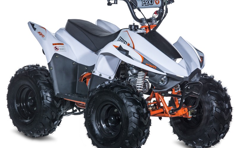 Kayo Fox 70 White ATV | Grips Bikes