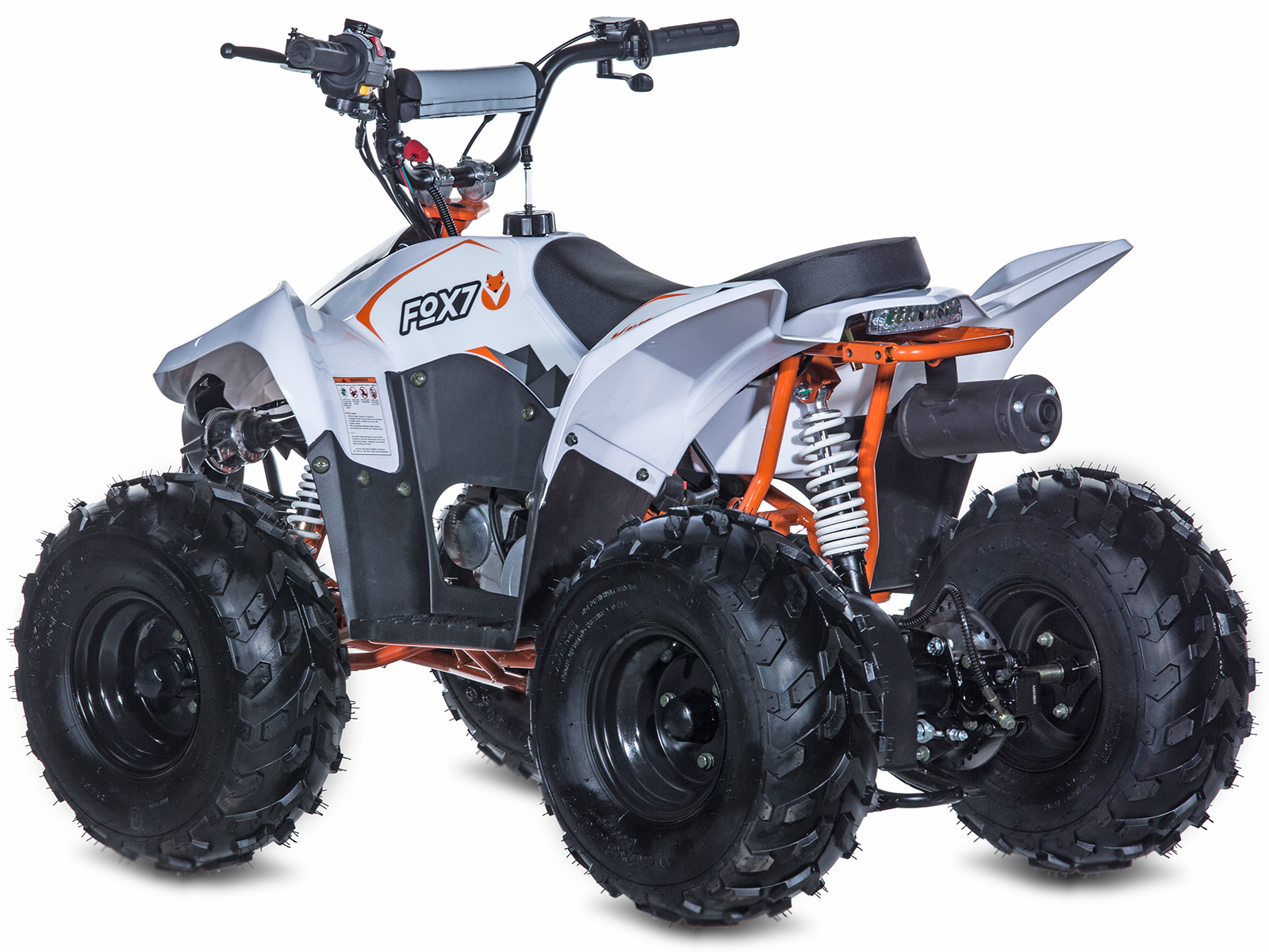 Kayo Fox 70 White ATV | Grips Bikes