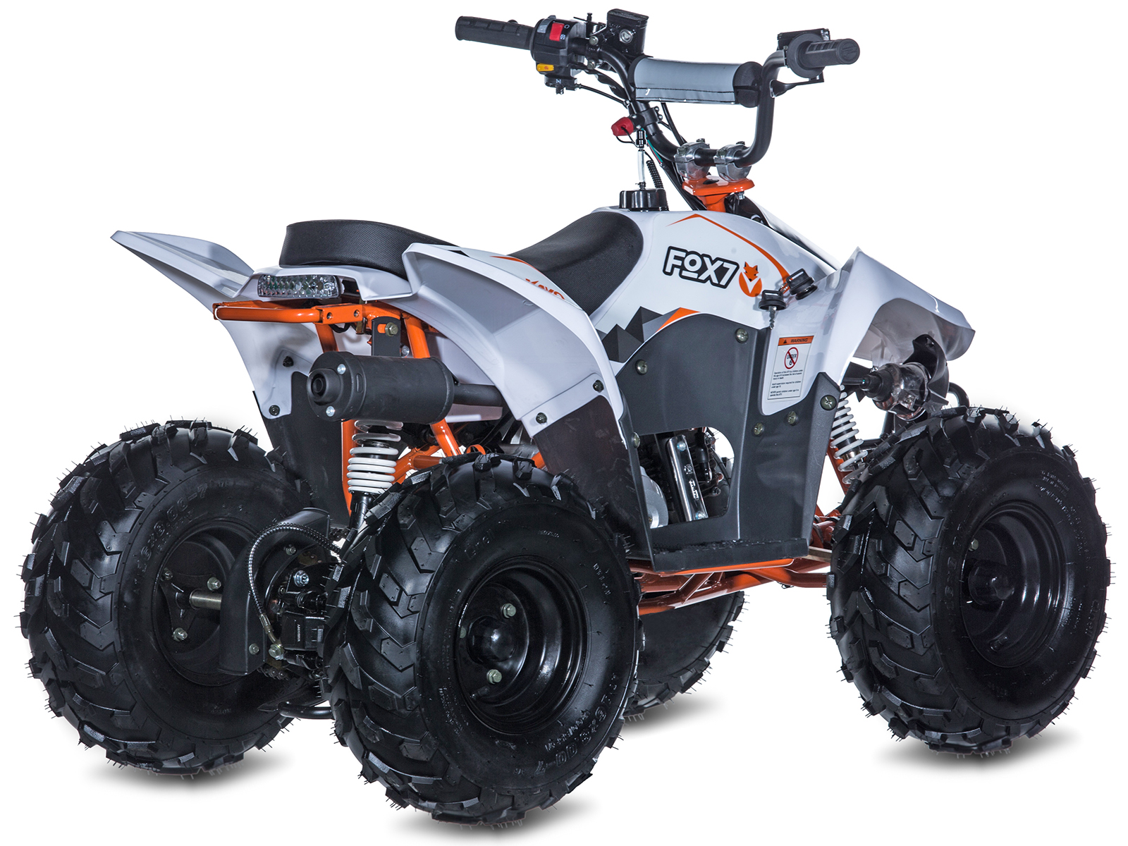 Kayo Fox 70 White ATV | Grips Bikes