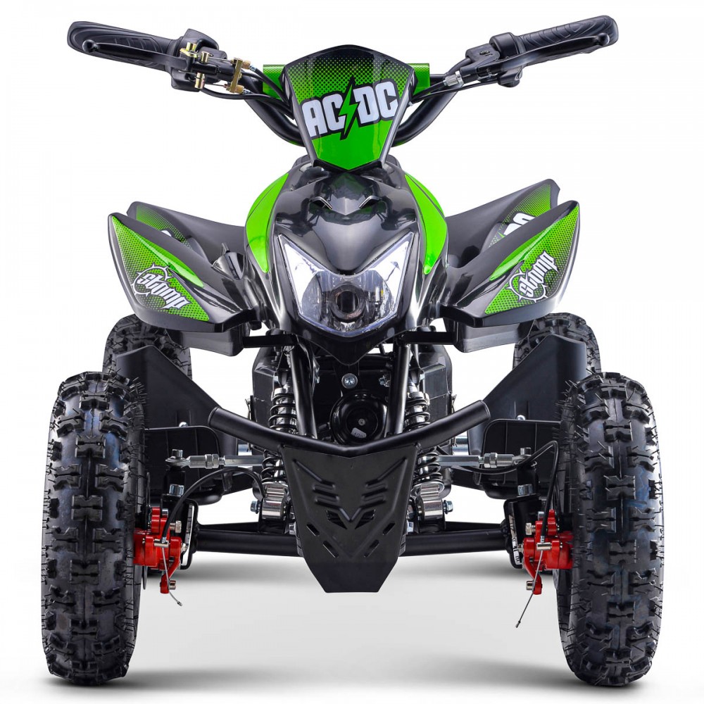 Stomp ACDC Electric Neon Green ATV | Grips Bikes
